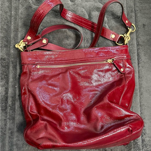 Coach | Bags | Coach Dark Red Bag | Poshmark
